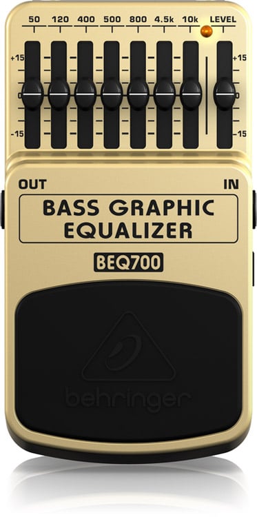 Behringer BEQ700 Bass Graphic Equalizer Pedal