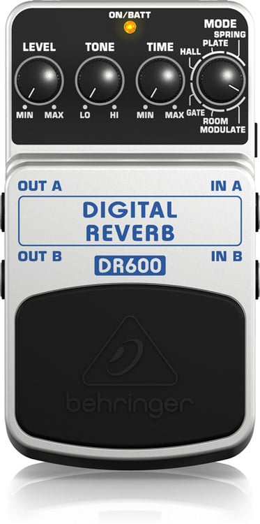 Behringer DR600 Digital Reverb Effects Pedal