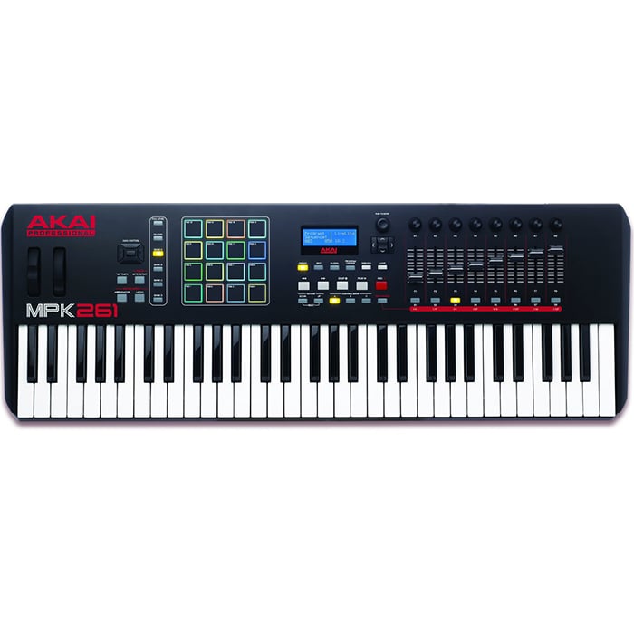 Akai MPK261 MIDI Keyboard 61 Key with MPC Pads